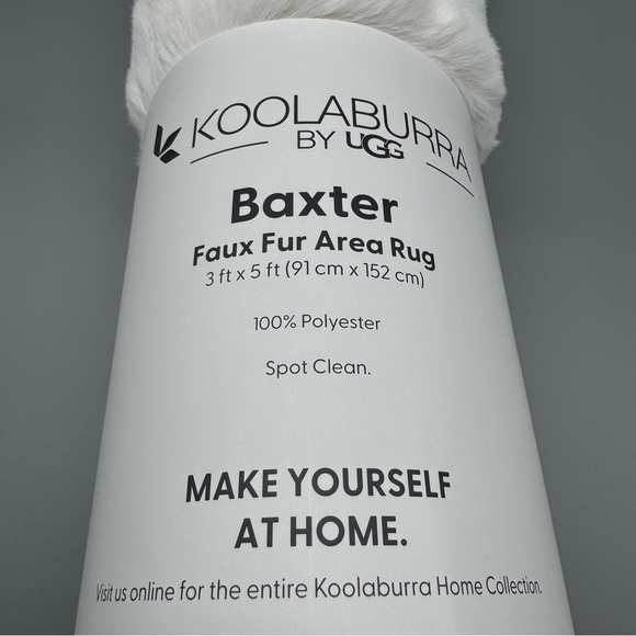 Koolaburra | Other | New Koolaburra By Ugg Faux Fur Baxter Area Rug 3ft ...